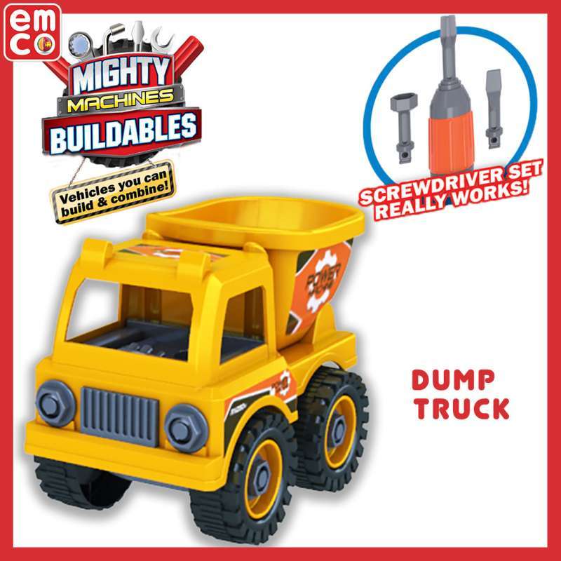 Jual Emco Mighty Machines Buildables Dump Truck di Seller Star Bricks ...