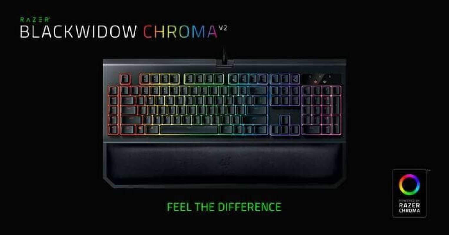 Jual Razer Blackwidow Chroma Stealth V2 di Seller Naila muazara - | Blibli