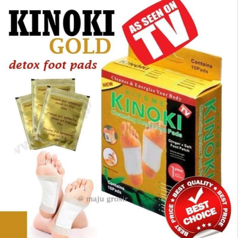 Jual SB-KINOKI GOLD BOX GINGER SALT(coklat), AROMA HERBAL di Seller ...
