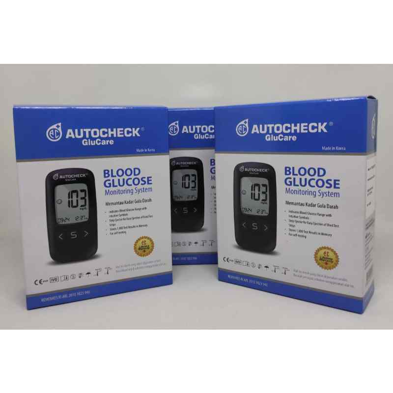Jual AUTOCHECK Glucare - Alat Cek Gula Darah Glucose AutoCheck di ...