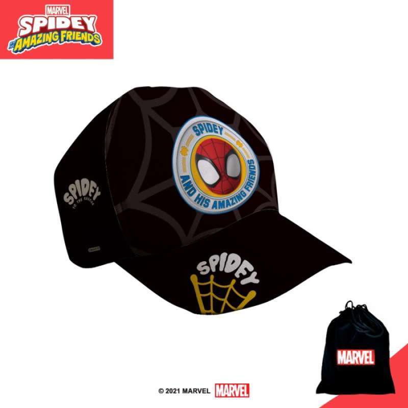 Promo Marvel Baseball Hat Kids Spidey and Friends MSP425 - Option B ...