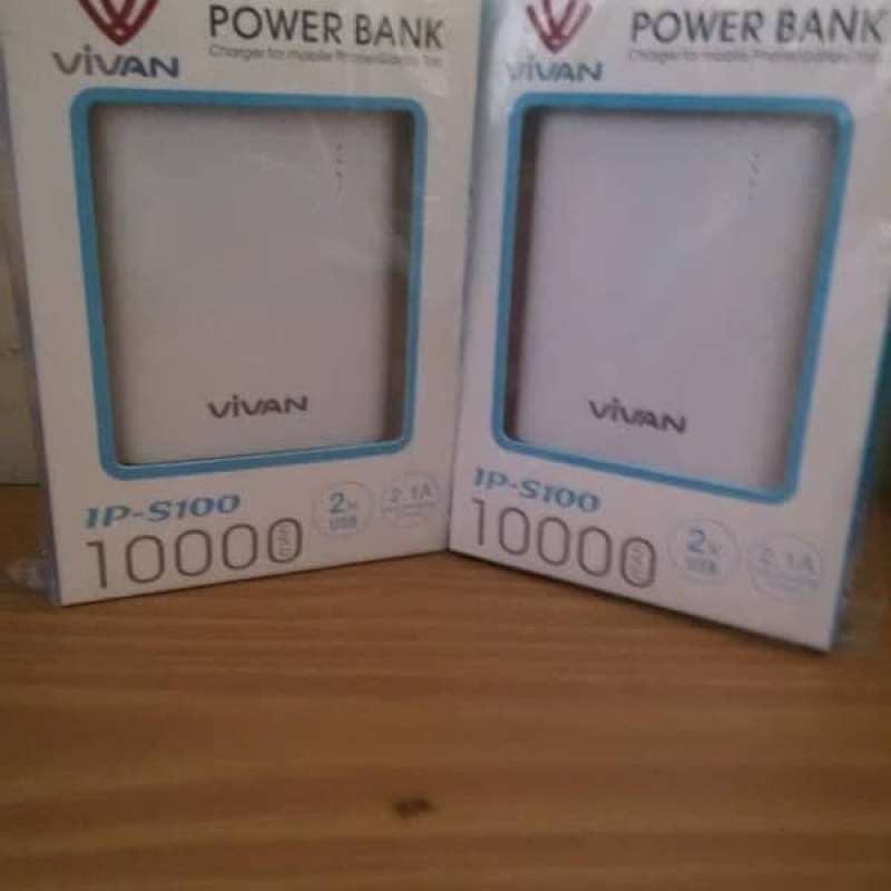 Jual RECOMMENDED Power Bank Vivan 10000mah IP-S100 Garansi Resmi Vivan ...