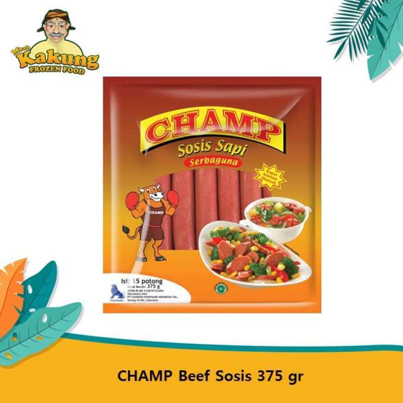 Jual Champ Beef Sausage 375 Gr Di Seller Mbah Kakung Frozen Food ...