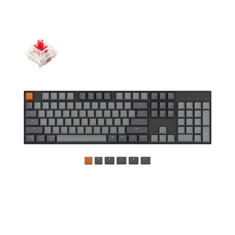 Jual Keychron K10 FULL SIZE RGB Backlight Gateron Mechanical Hot ...