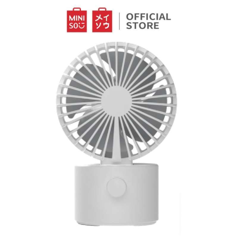 Promo Miniso Mini Shake Head Fan Sederhana Dan Portabel kipas angin ...