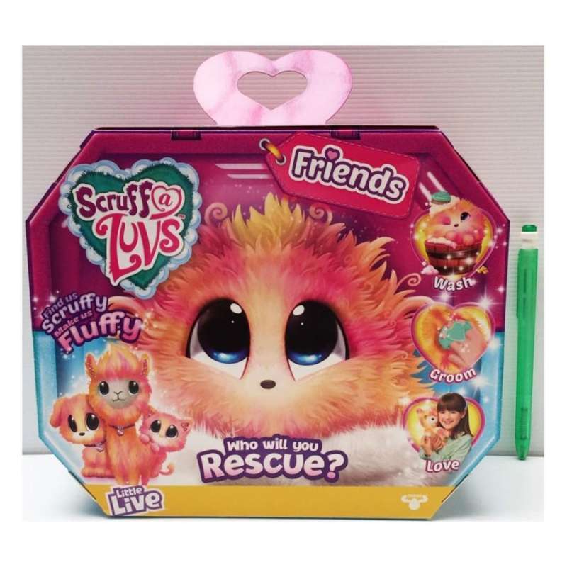 Jual Moose Little Live Pets Scruff A Luvs Friends Tutti Frutti Fur Di ...