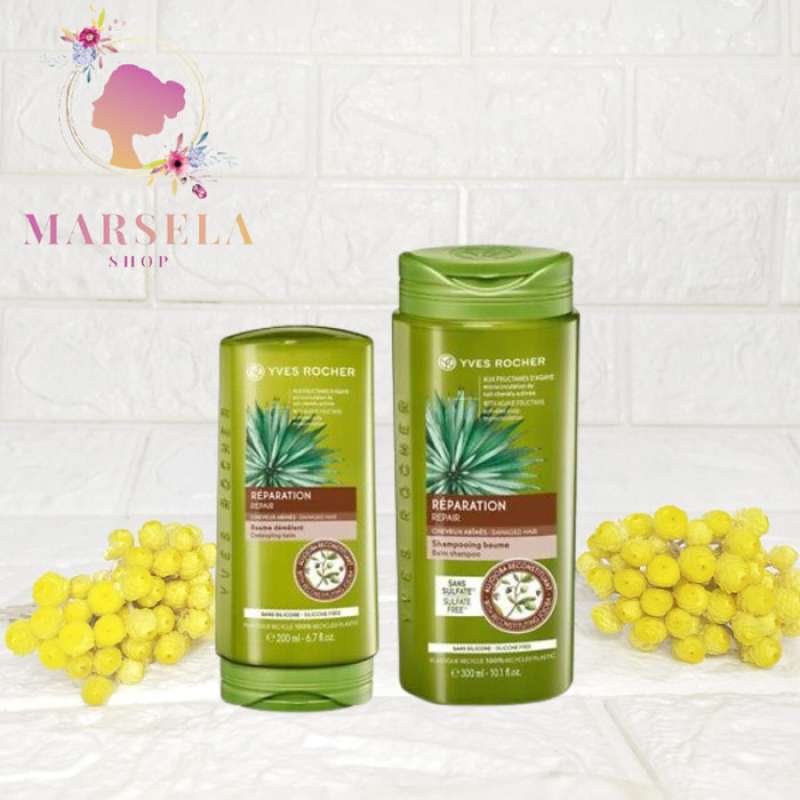Jual Yves Rocher Repair Shampoo 🏷️ 100% Original, Harga & Kualitas ...