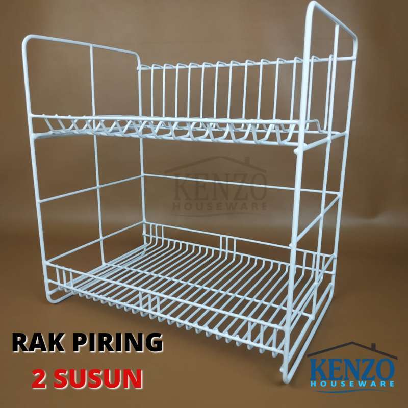 Jual Rak Piring 3 2 Susun Besi Besar Jumbo Serbaguna Anti Karat Awet ...