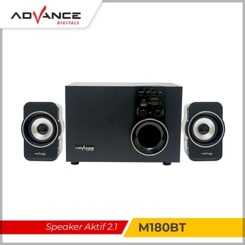 Jual Advance M180BT Multimedia Speaker with Subwoofer System Garansi ...