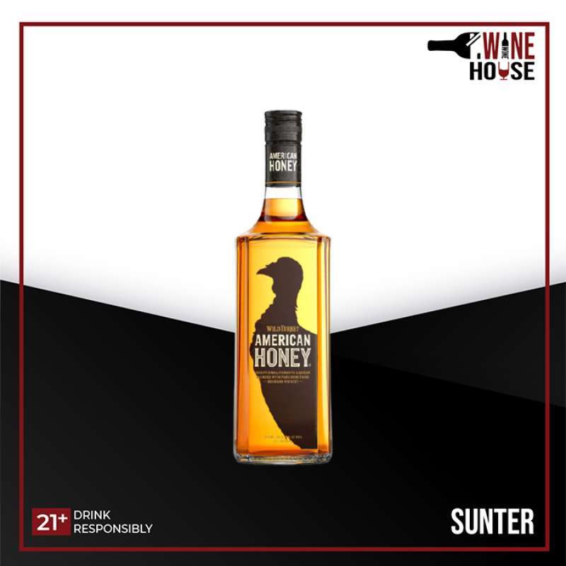 Jual Wild Turkey American Honey - Bourbon Whiskey di Seller Wine House ...