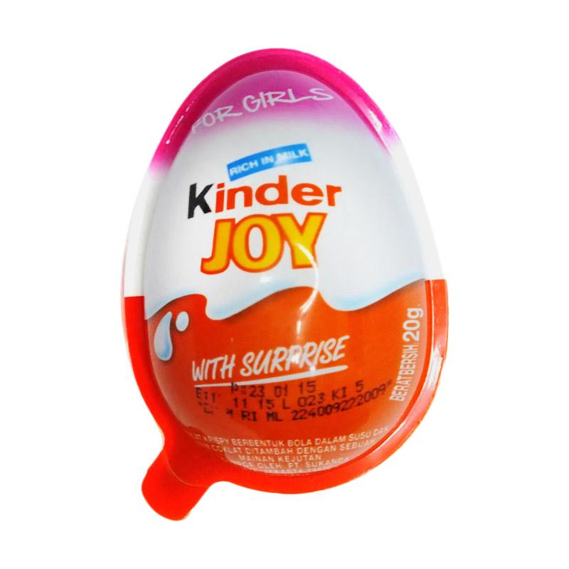 Jual Kinder Joy Box For Girl Cokelat [20 g] di Seller Swalayan Maju ...