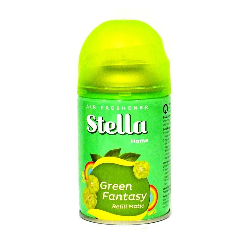 Jual Stella Matic Green Fantasy Pengharum Ruangan [225 mL/ Kemasan ...