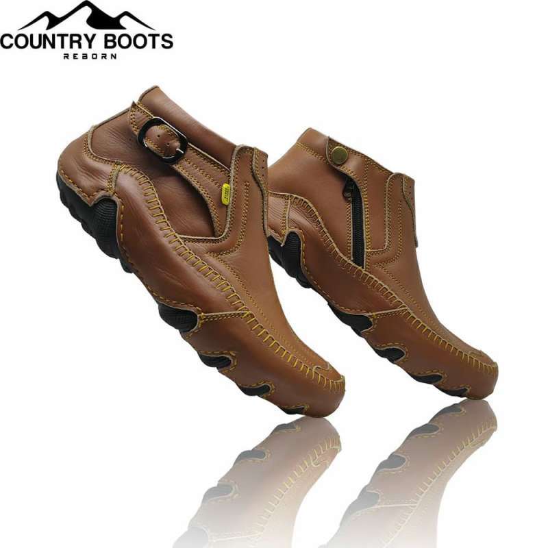 Jual Sepatu Boots Pria Kulit Asli I Boot Country L But Hiking L Buts ...