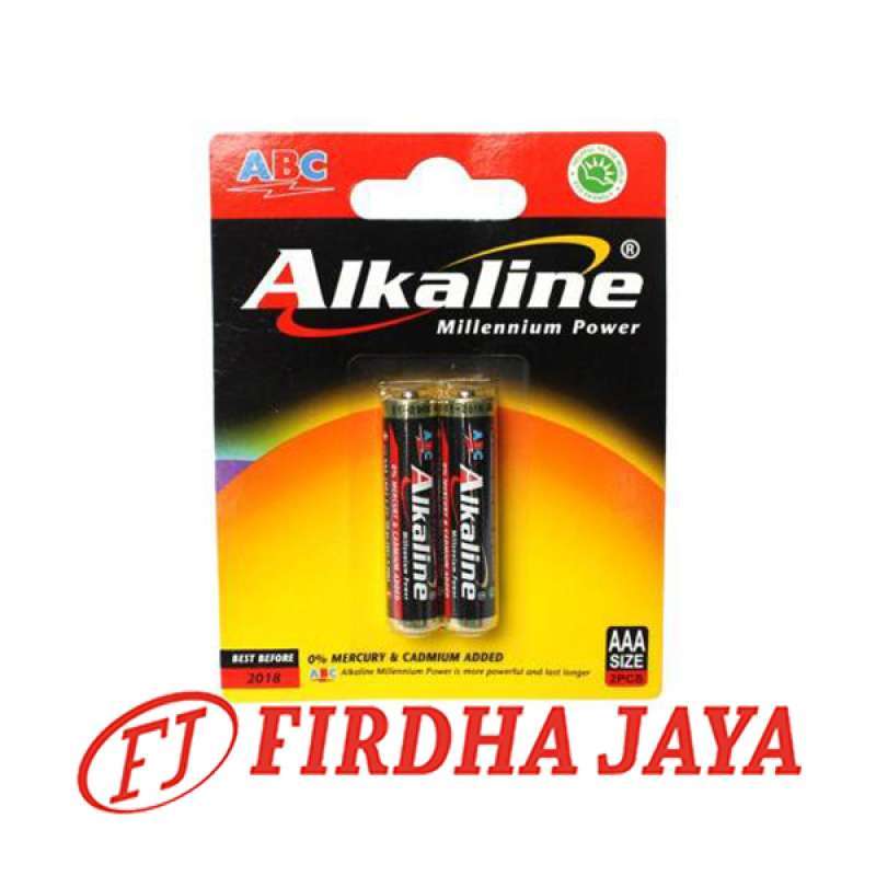 Jual Abc Alkaline Kecil Lr03 Tipe Aaa [1.5v] / Battery Ukuran A3 (2 Pcs ...