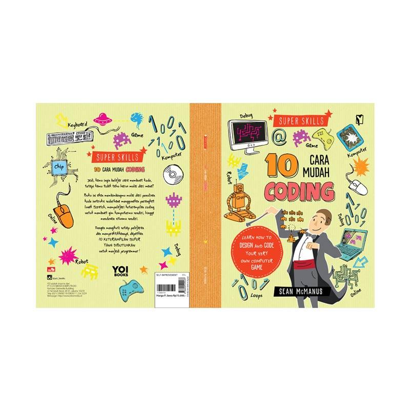 Jual Elex Media Komputindo Super Skills: 10 Cara Mudah Coding By Sean ...