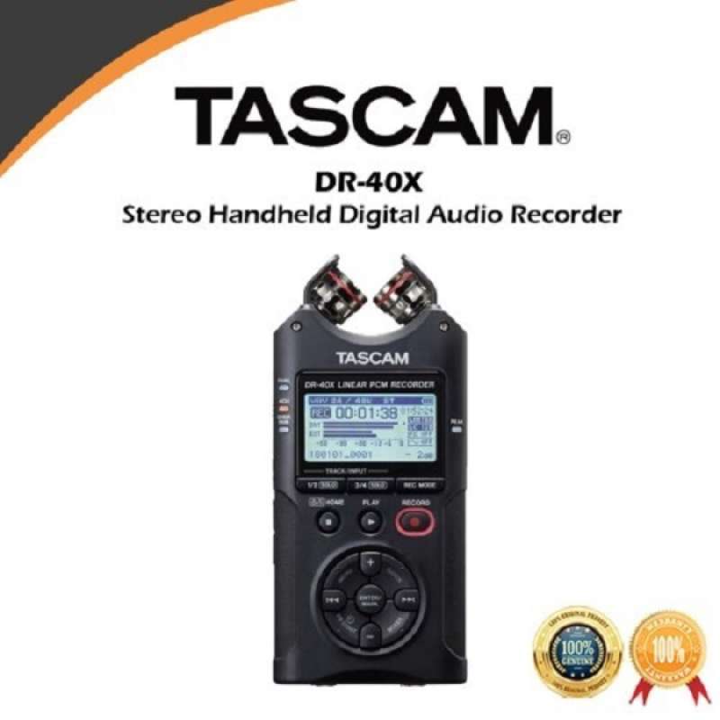 Jual TASCAM DR-40 X PORTABLE RECORDER di Seller OPTICAL KAMERA - Kota ...
