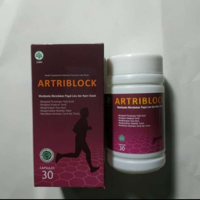 Jual [ Apotik Resmi ] Artriblock - Artriblock Herbal 100% Original 30 ...
