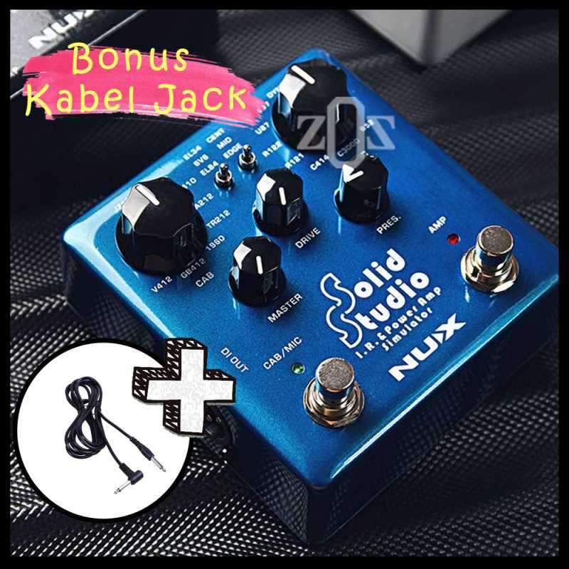 Jual Effect Pedal Stompbox Nux Solid Studio 1.r And Power Amp Simulator Nss-5 Di Seller Zeb ...
