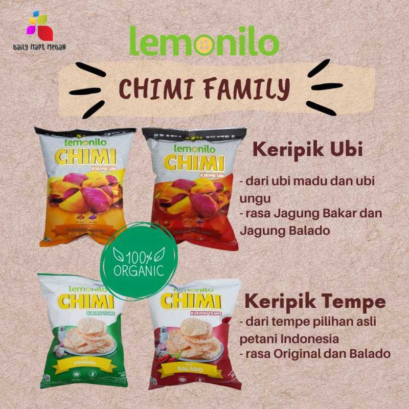 Jual LEMONILO Chimi Keripik Ubi dan Tempe all Varian - Ubi Jagung Bakar ...