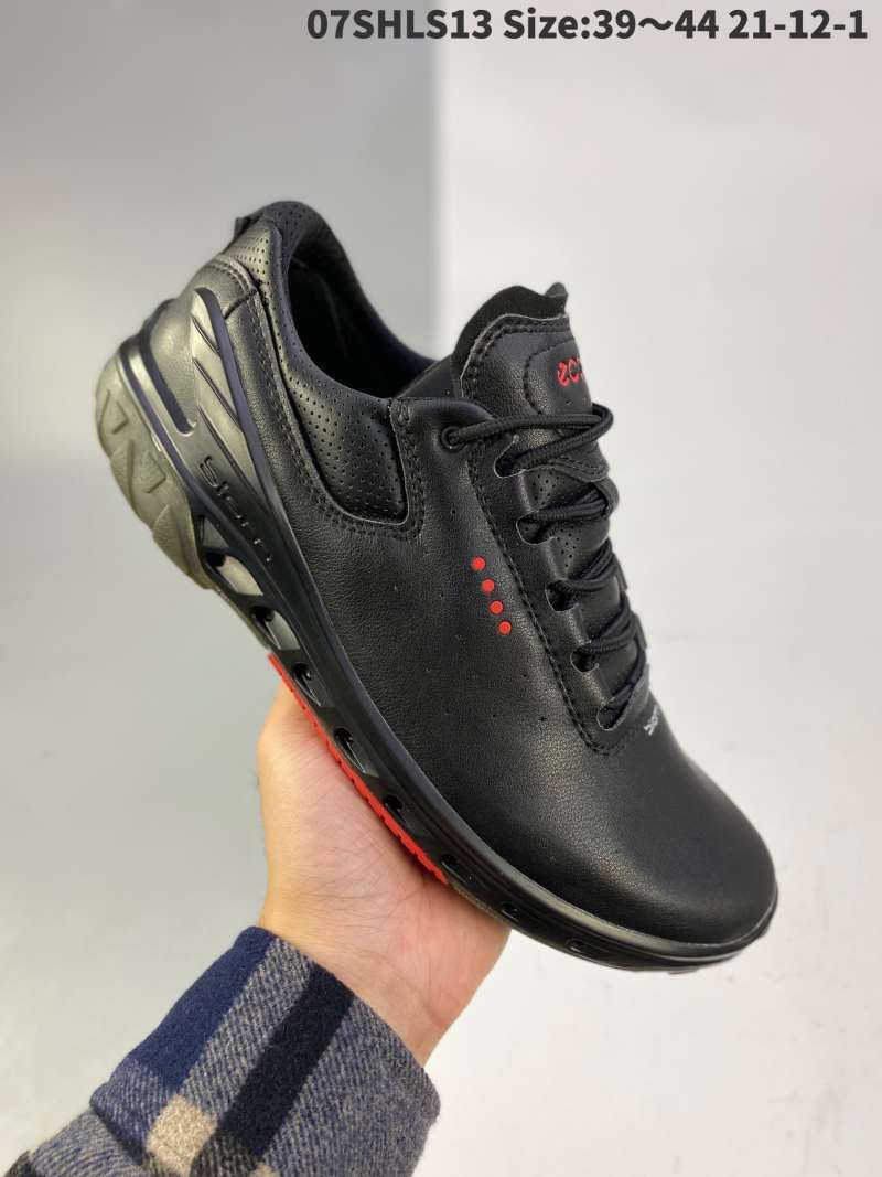 Jual Ecco Aibu star's new versatile casual style selected calf leather ...