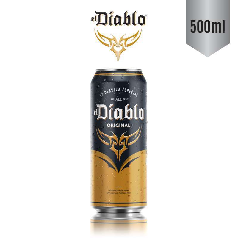 Jual El Diablo Original Beer Can 500 Ml Termurah - Harga Grosir ...