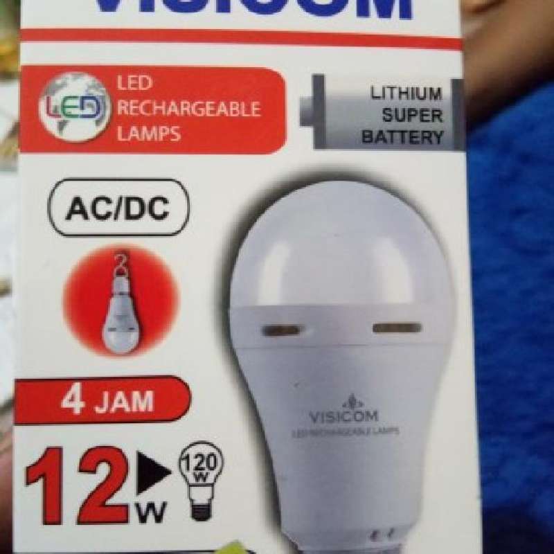 Jual Visicom 12 Watt- Lampu Hemat Daya- Lampu Emergency di Seller HARIADY_SHOP - Sunter Agung ...