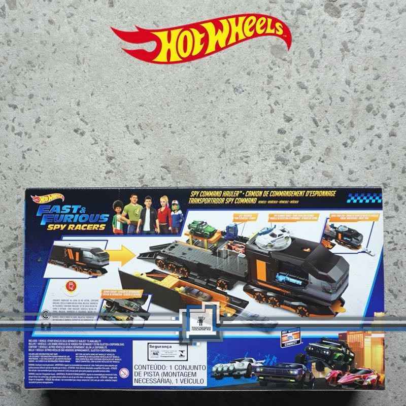 Jual Hot Wheels Fast & Furious Spy Racers Spy Command Hauler Hotwheels ...