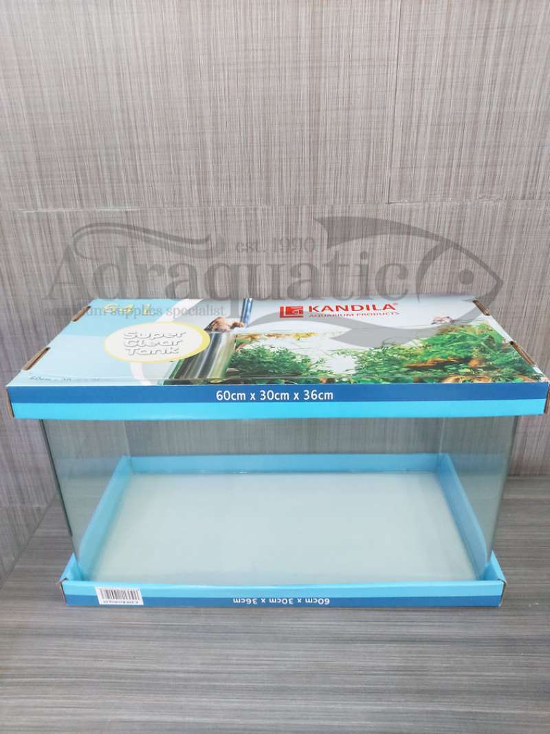 Jual Aquarium Super Clear Tank Uk 60x30x36 Cm Akuarium Bending Kaca Iglass Di Seller Adraquatic ...