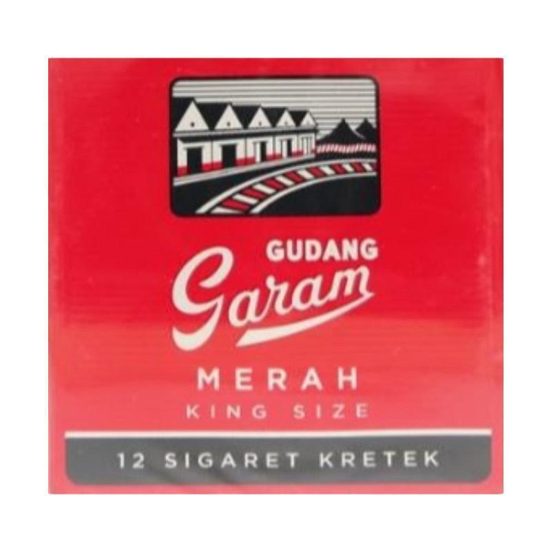Jual Gudang Garam Merah Rokok [king Size/ 12 Bungkus] Di Seller Coco ...