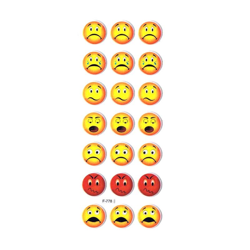 Jual Yilibao Smart Kid SK504 Foam Emboss Smiley Sticker di Seller Smart ...