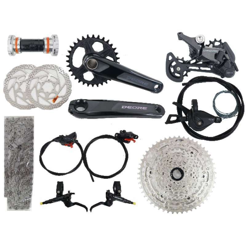 Jual Shimano Group Set Deore M6100 32tx170 10-51t Sgs 2 Piston Di ...