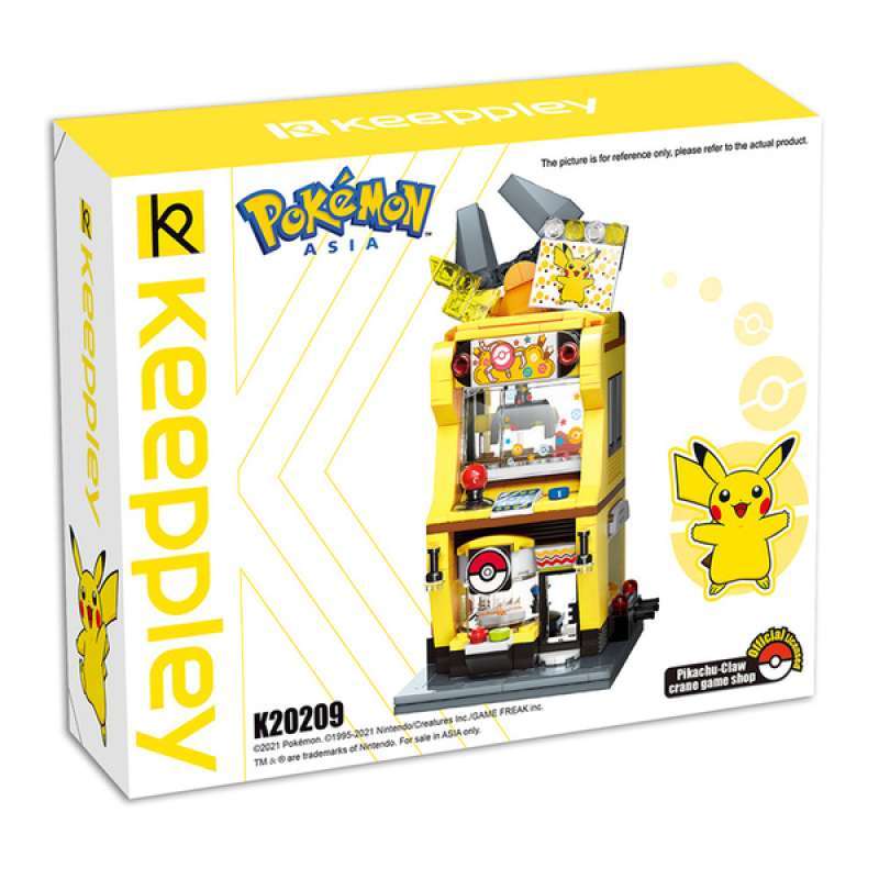 Jual Pokemon QMAN Pikachu's Claw Machine Shop di Seller PChomeSEA ...