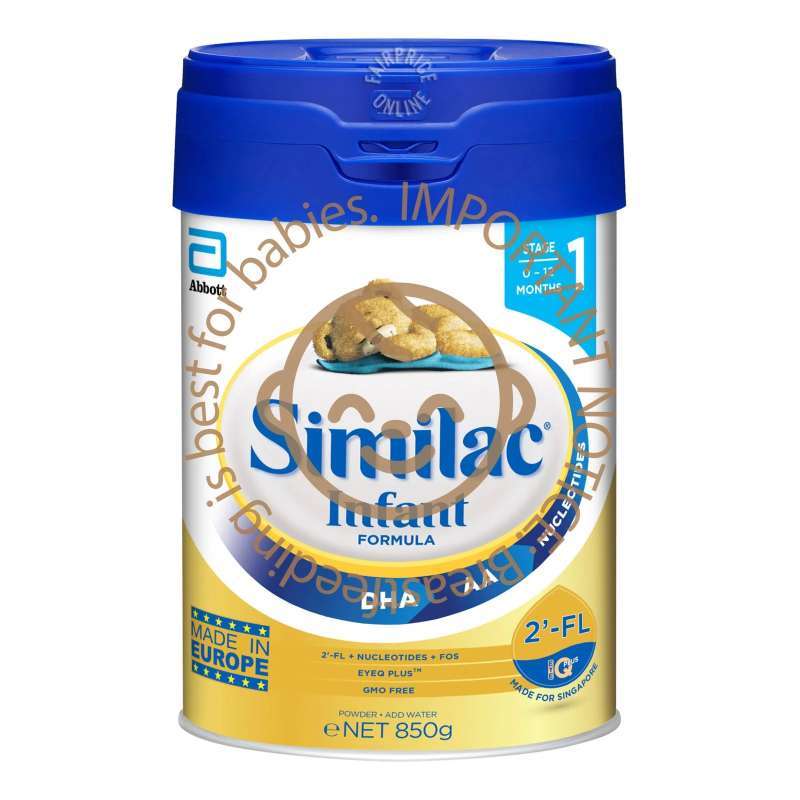 Jual Abbott Similac Infant Milk Formula Stage 1 850g Di Seller ...