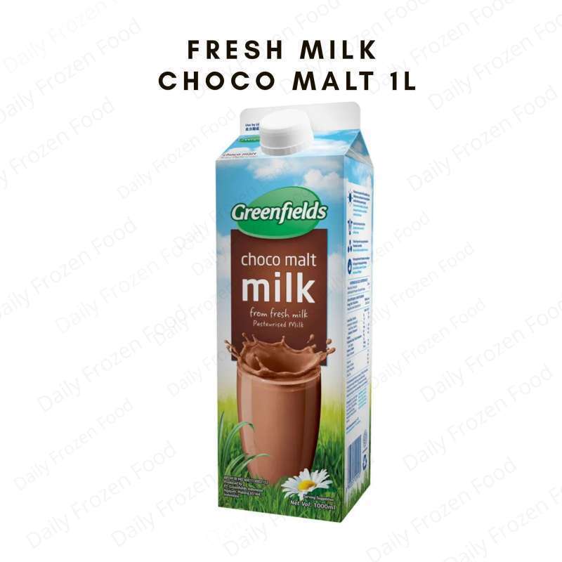 Jual Greenfields Fresh Milk Choco Malt 1 Liter di Seller CookingOil ...