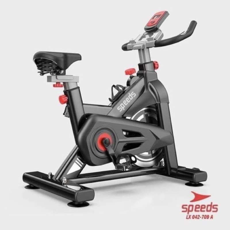 Jual Sepeda Statis Spinning Bike Elektrik indoor Fitness Gym Speeds ...