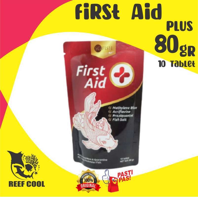 Jual Sg Fish First Aid Plus - 80 Gr / 10 Tablet Di Seller Reef Cool ...