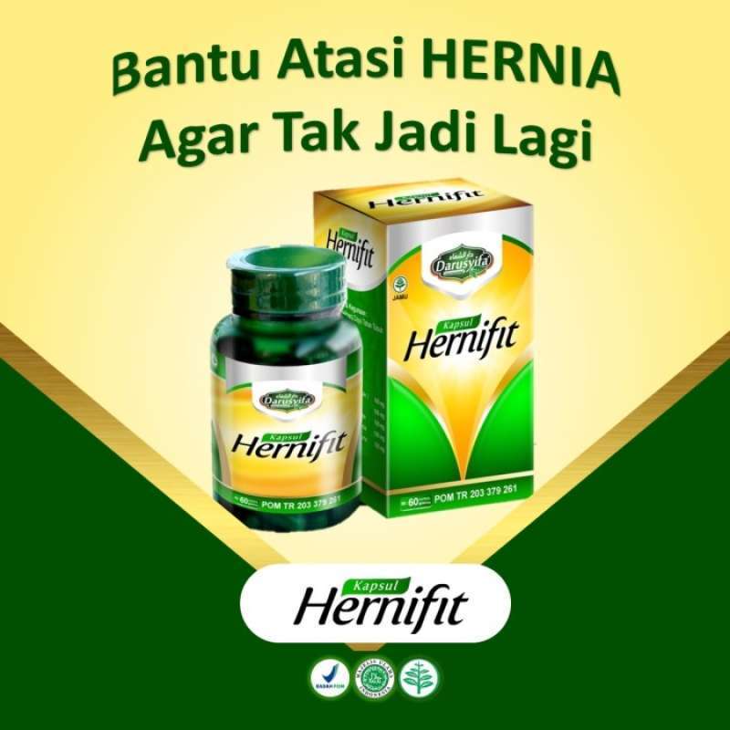Jual KAPSUL HERNIFIT SOLUSI ATASI HERNIA DAN TURUN BEROK di Seller ...