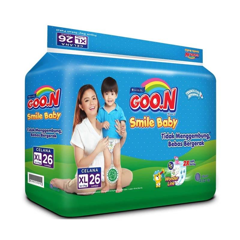 Jual Goon Smile Baby Pants Popok Bayi [Size XL/ 26 pcs] di Seller ADIBA~Store - Paninggilan ...