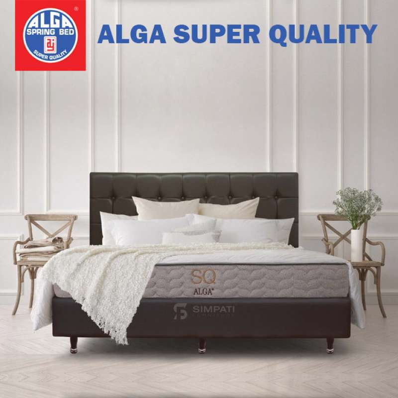 Promo Alga Super Quality Set Springbed (khusus Jabodetabek) Diskon 3% ...