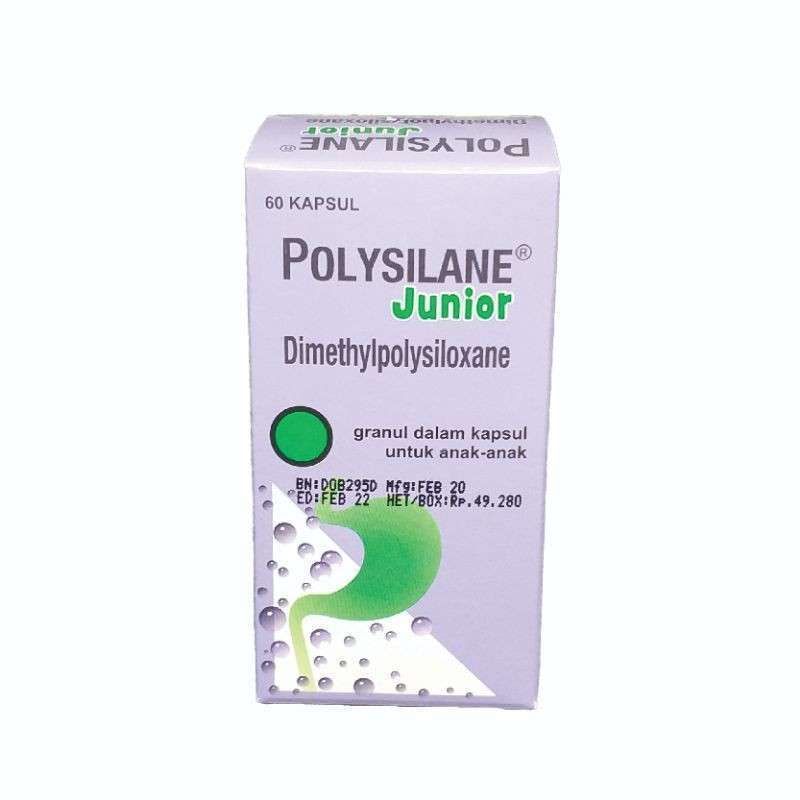 Promo Polysilane Polisilen Anak Junior 1 Botol Isi 60 Kapsul Untuk ...