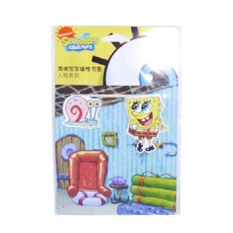 Jual Bookmark Isi 2 Pembatas Buku Spongebob Paperclip Mb-00580 Mainan ...