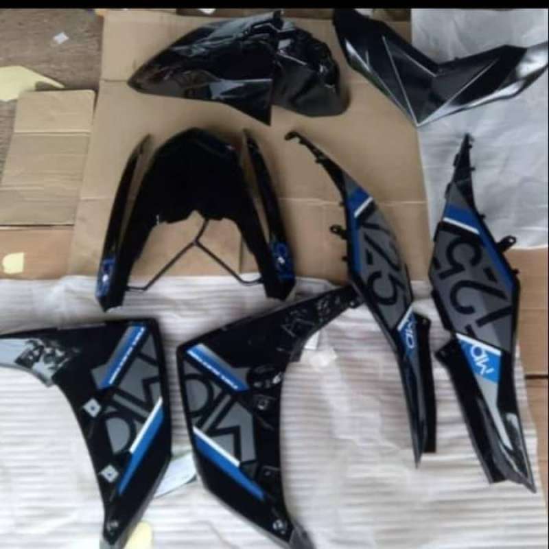 Jual Cover Full Body Halus Motor Mio M3 Hitam - Hitam Di Seller ...
