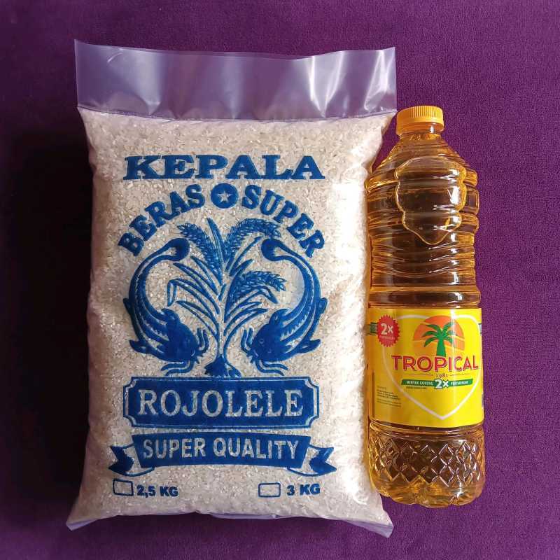 Jual Beras Rojolele 3 Kg & Minyak 1 Liter Di Seller Fikrishopberas ...