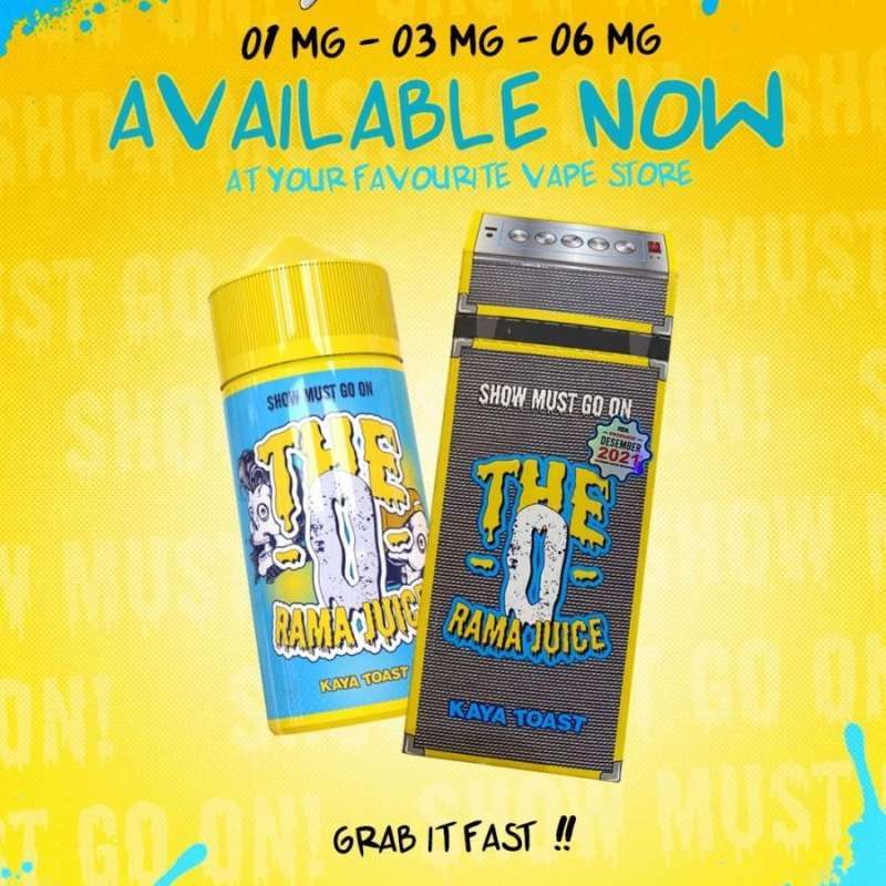 Jual The O Rama Juice Kaya Toast 100ml By Poda Liquid X Fatriio - Orama ...