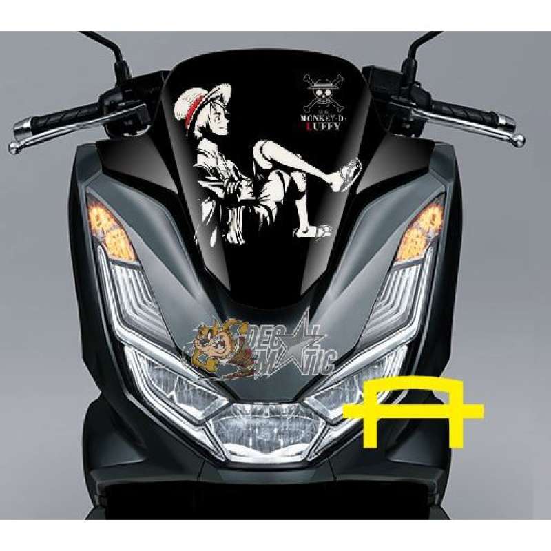 Promo Stiker Visor Motor Honda Pcx 2021 - Sticker Winshield Pcx 160 One ...