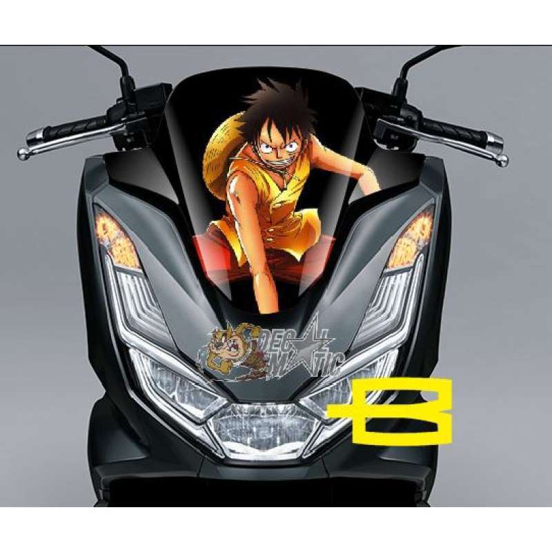 Promo Stiker Visor Motor Honda Pcx 2021 - Sticker Winshield Pcx 160 One ...