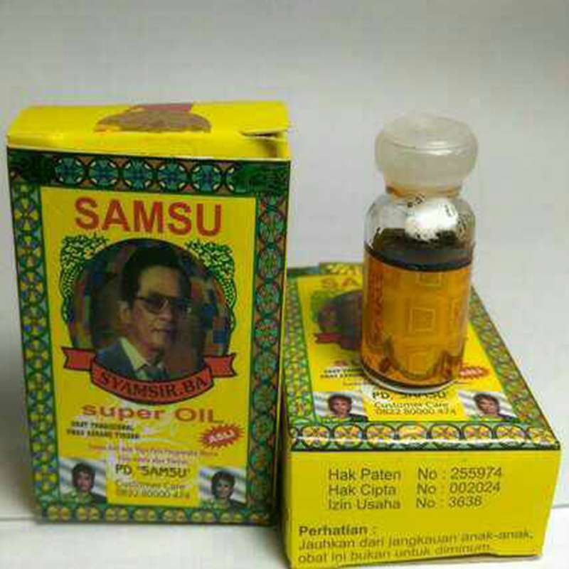 Jual Samsu Oil Obat Oles Pria Tanpa Efek Samping Di Seller Almiwan ...