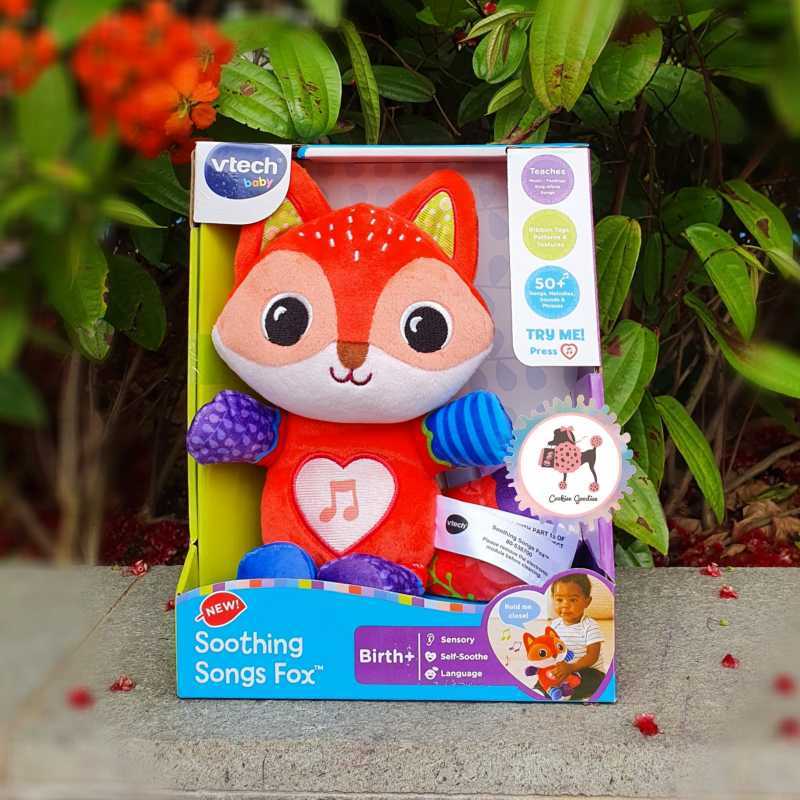 Jual VTech Soothing Songs Fox Cuddly Interactive Musical Toy di Seller ...