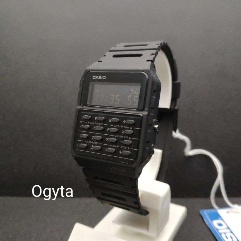 Promo Casio Digital Vintage Jam Tangan Pria Calculator CA-53WF-1B Original Diskon 23% di Seller ...
