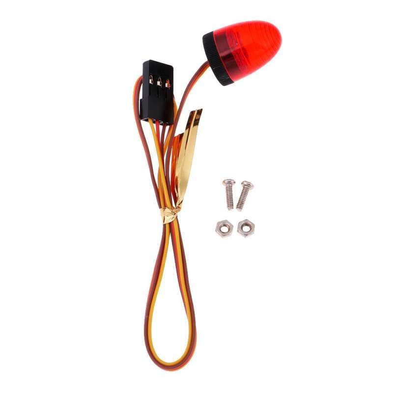 Jual 1/10 RC Rock Crawler Red LED Rotating Flash Police Lights for HSP ...